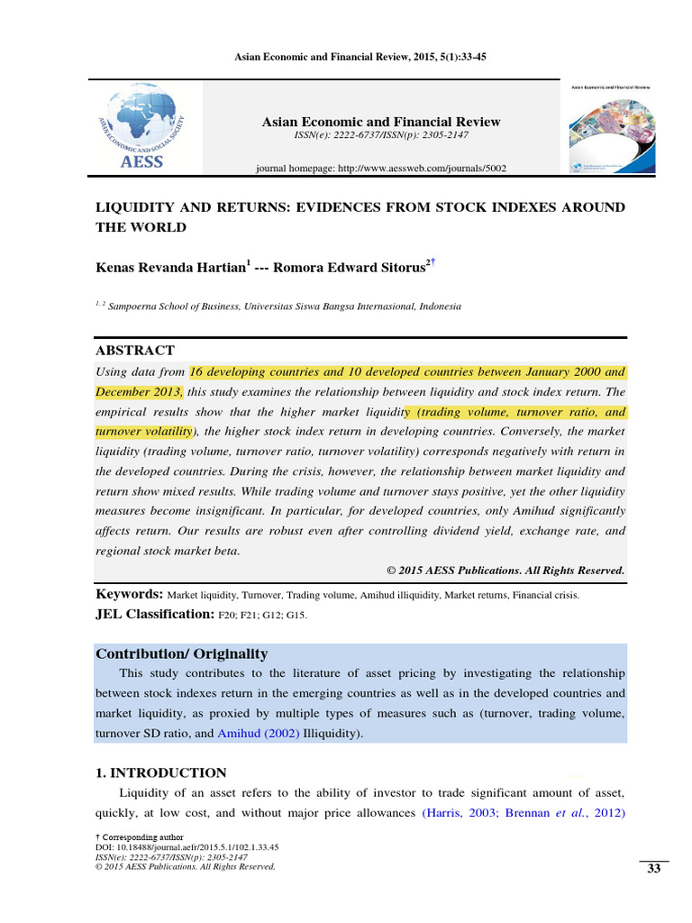 3975 Libre | PDF | Market Liquidity | Standard Deviation