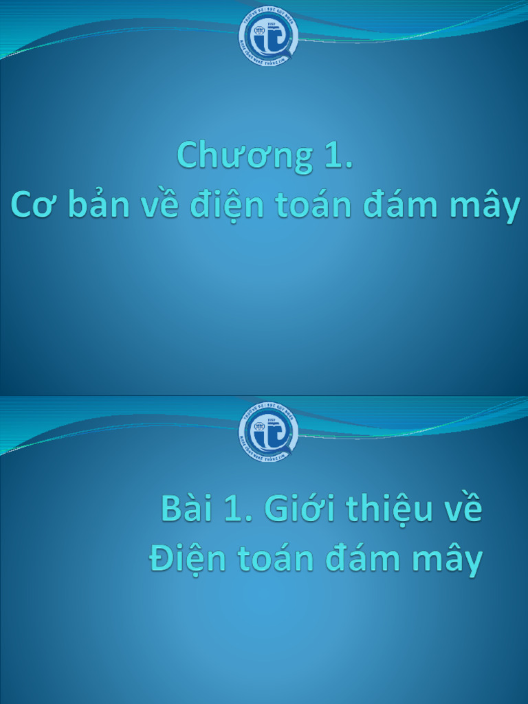 Bai 1. Gioi Thieu Ve Dien Toan Dam May | PDF