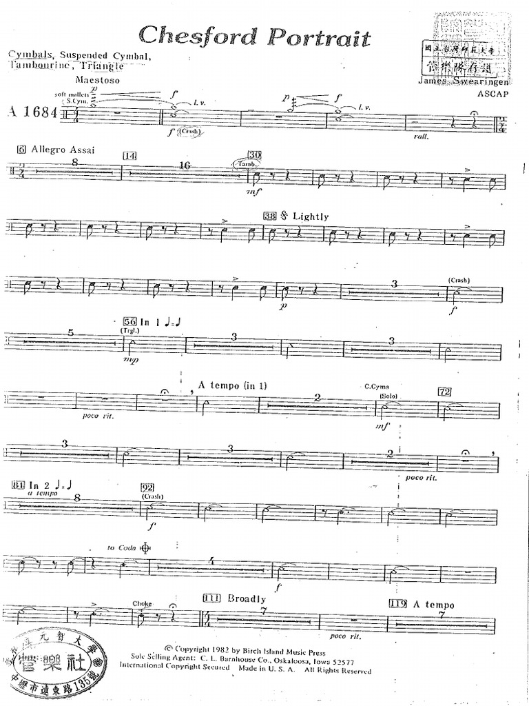 Chesford Portrait打擊 | PDF