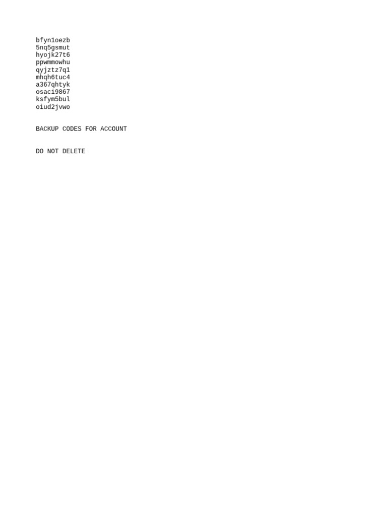 Do Not Delete | PDF