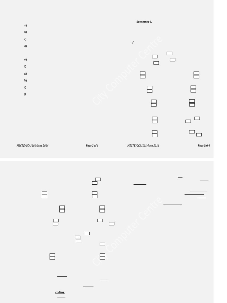 DCA 101 Solved Questions... | PDF | Computer Data Storage | Programming