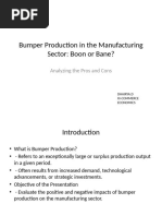 Bumper Production Economics Project With Images | PDF | Economics ...