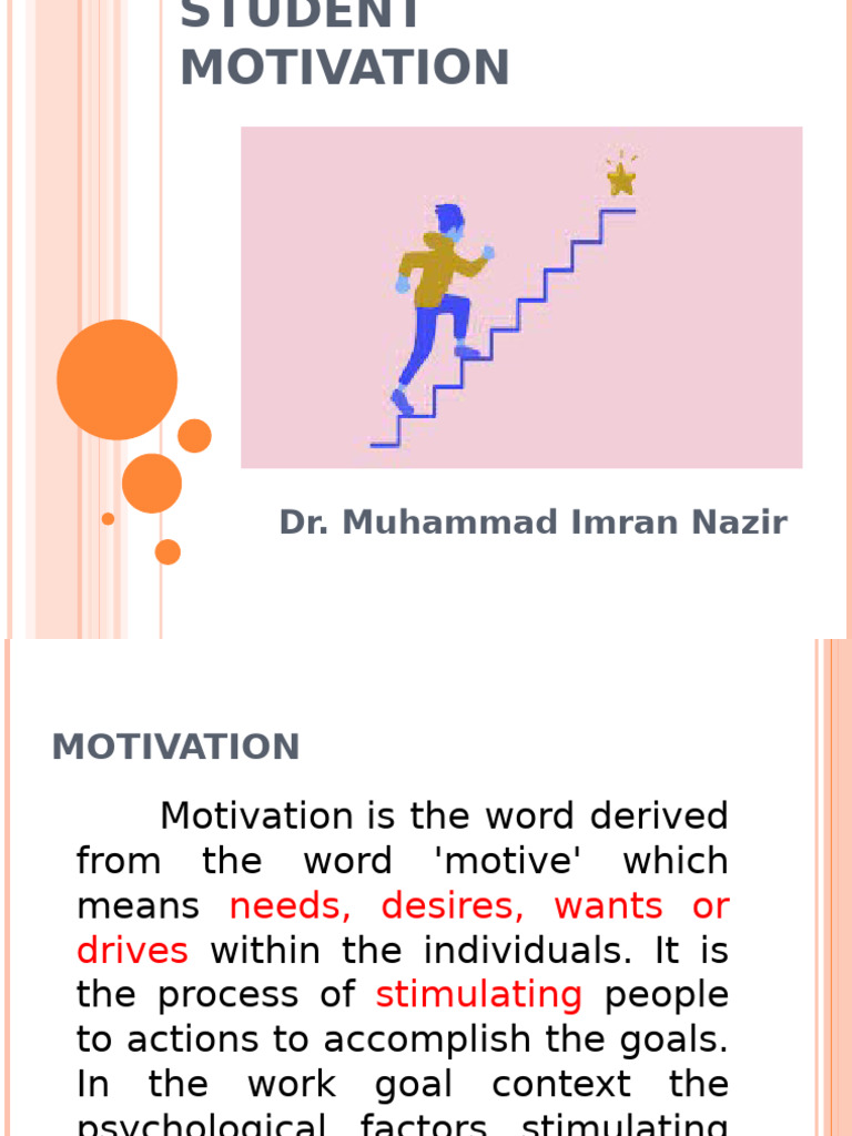 My Unit-3, Student Motivation | PDF | Motivational | Motivation