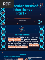 NCERT - Molecular Basis of Inheritance | PDF | Operon | Translation (Biology)