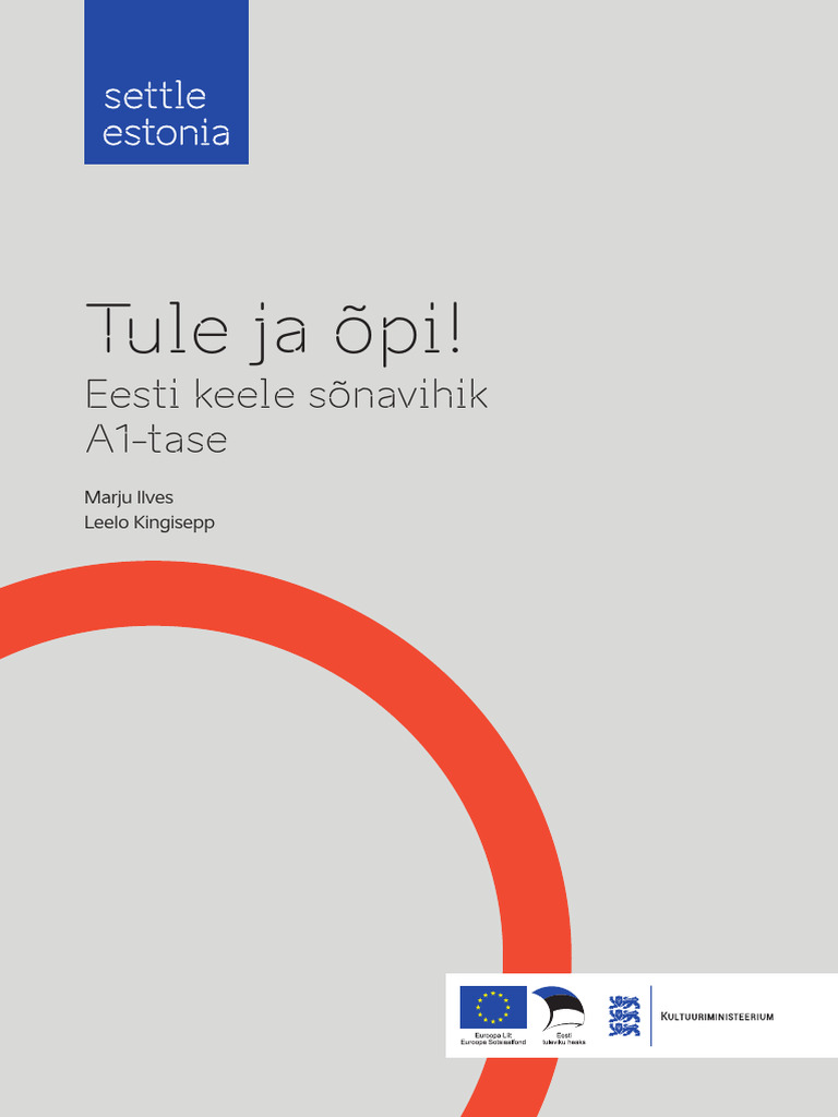 Eesti+Keele+Sõnavihik+A1-Tase A4 Low | PDF