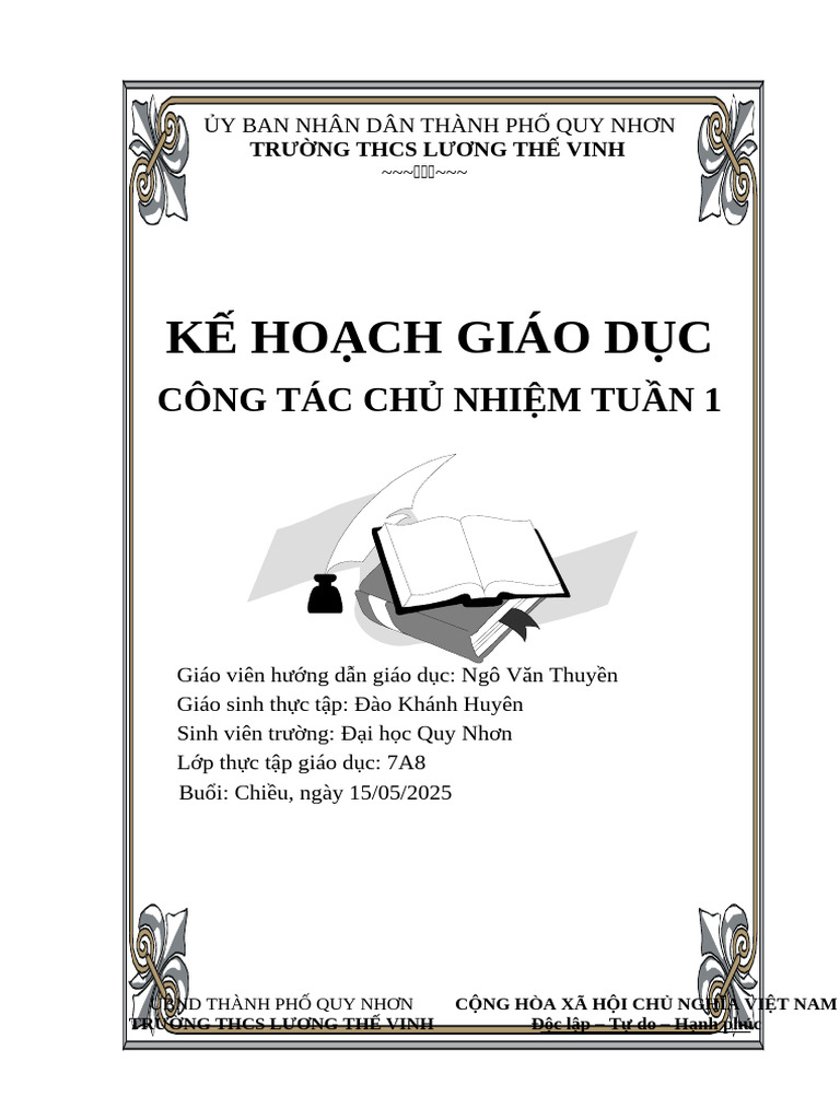 KHCN Tuan 1 Đào Khánh Huyên | PDF