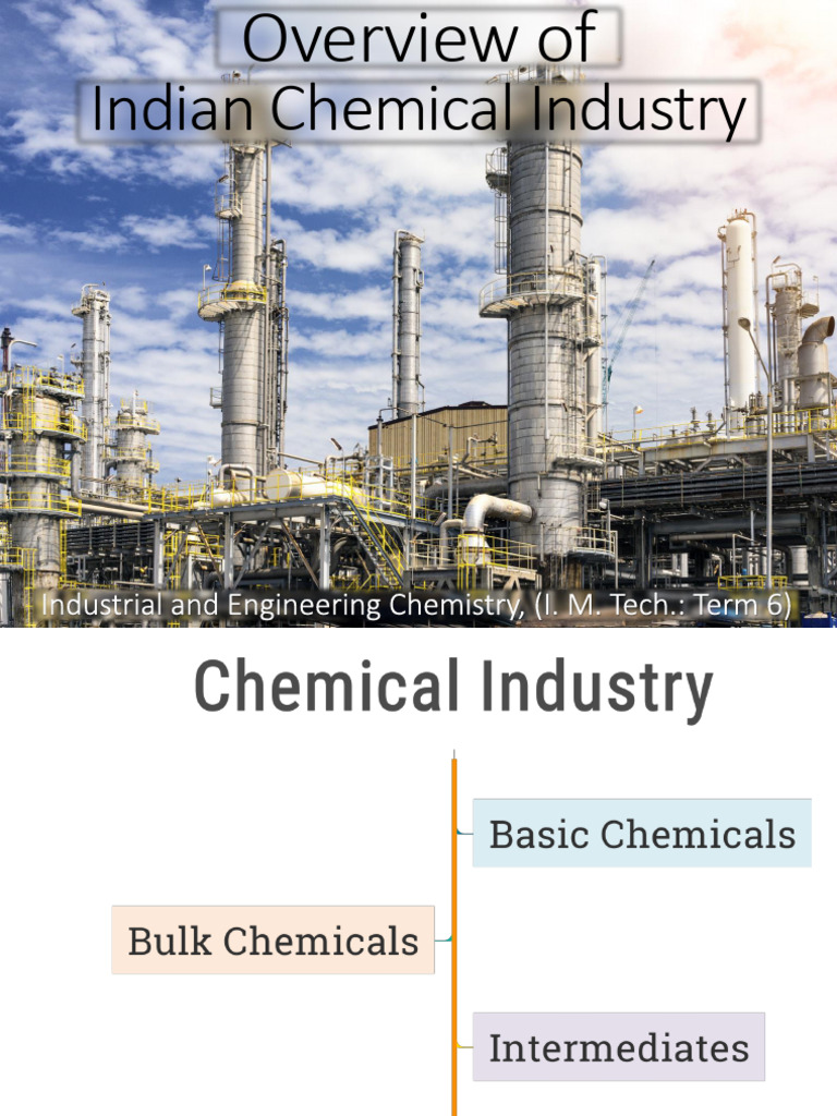 Overview of Indian Chemical Industry | PDF | Chemical Industry | Fuels