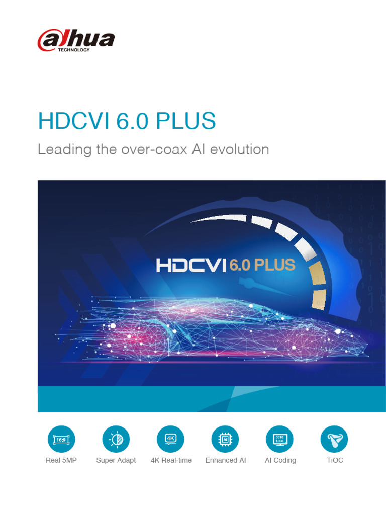 Leaflet Dahua-hdcvi-6.0-Plus v1.0 en 202102 (6p) | PDF | Artificial ...