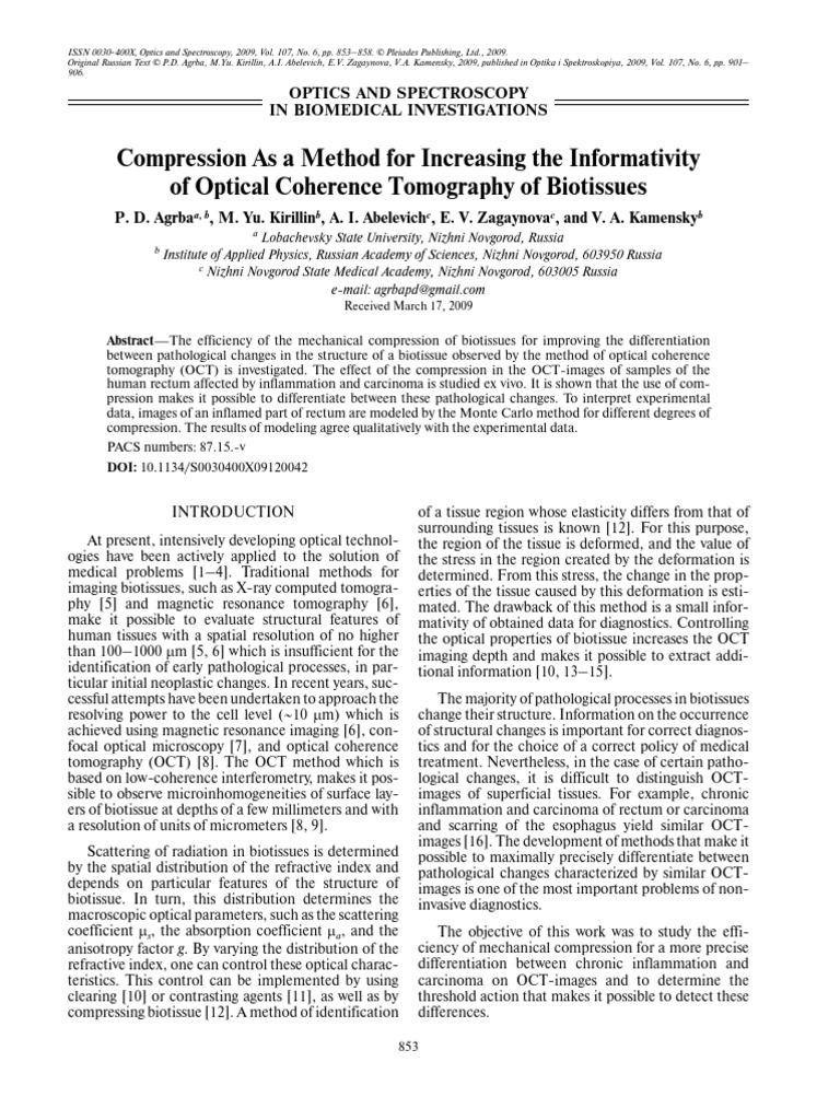 Agrba Et Al - 2009 - Compression As A Method For Increasing The ...