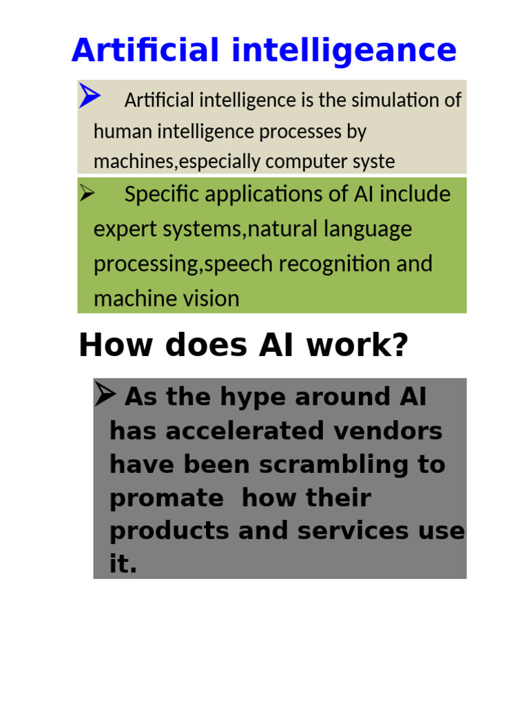 Artificial Intelligence Is The Simulation of Human Intelligence ...