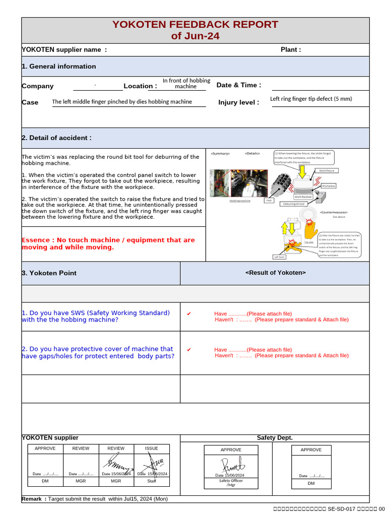 YOKOTEN Survey Official (Jun, 2024) | PDF | Woodworking | Tools