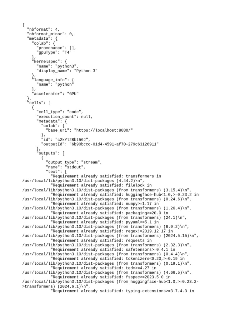 8.Text to Speech Generation With LLM With Hugging Face.ipynb | PDF | Software | Software Engineering