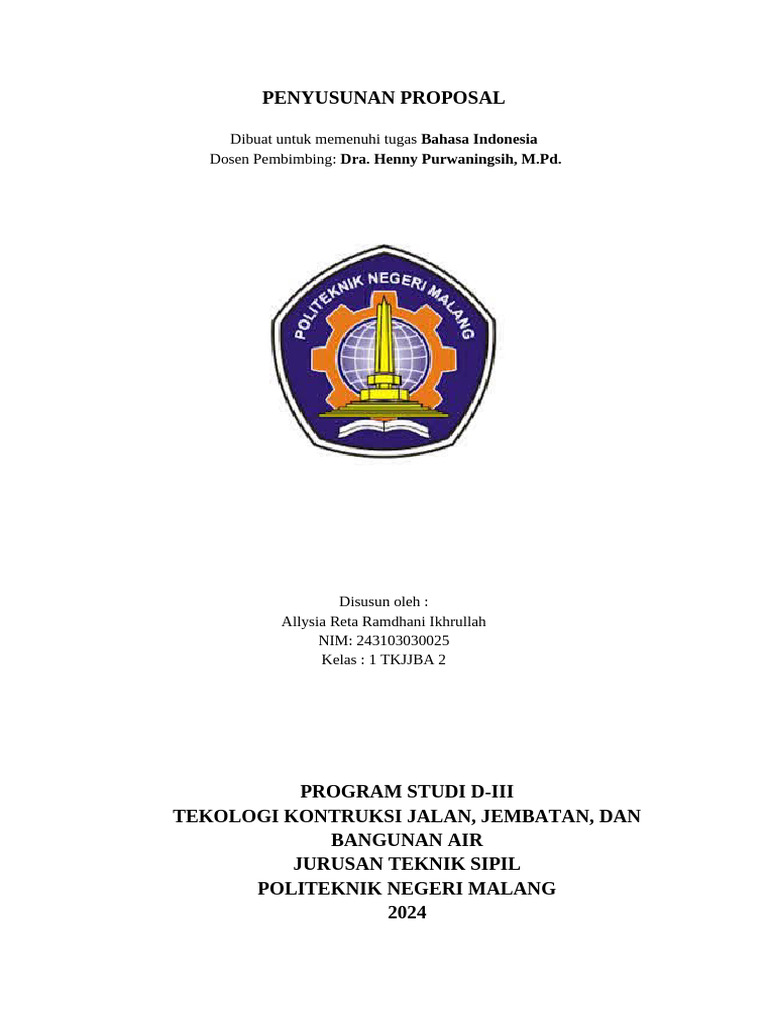 Penyusunan Proposal Bindo | PDF