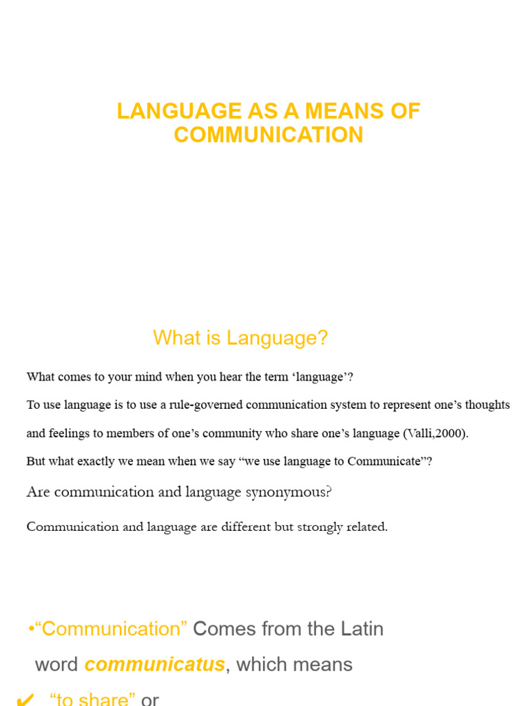 Functions of Language | PDF | Communication | Information