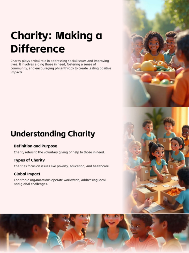 Charity - Making A Difference | PDF
