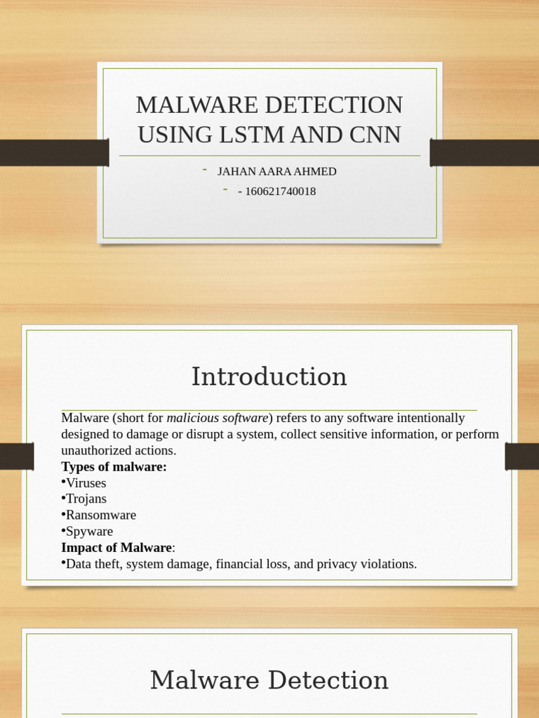 Malware Detection Using LSTM and CNN | PDF