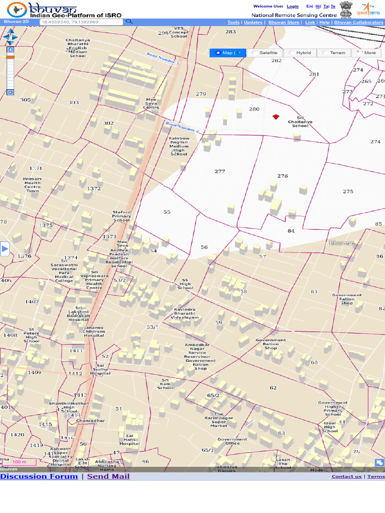 ISRO's Geoportal Gateway To Indian Earth Observation 2D Viewer | PDF