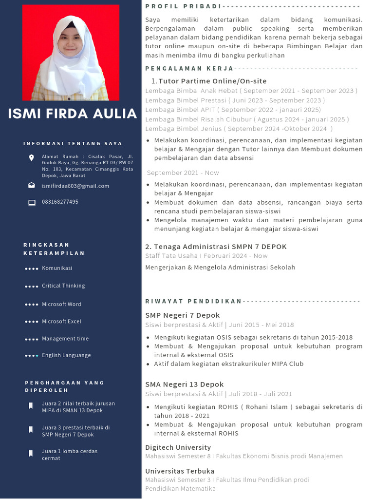 Contoh CV | PDF