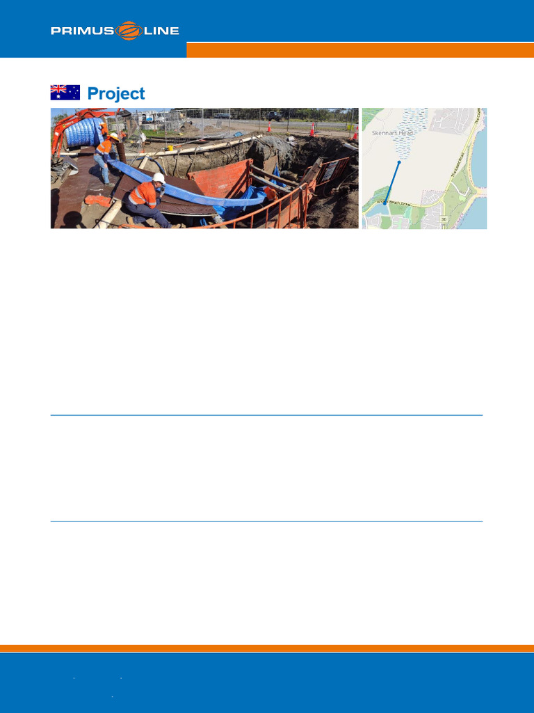 Primus Line Case Study - Ballina Shire Council DN 375 AC Sewer Rising Ma... | PDF | Pipe (Fluid ...