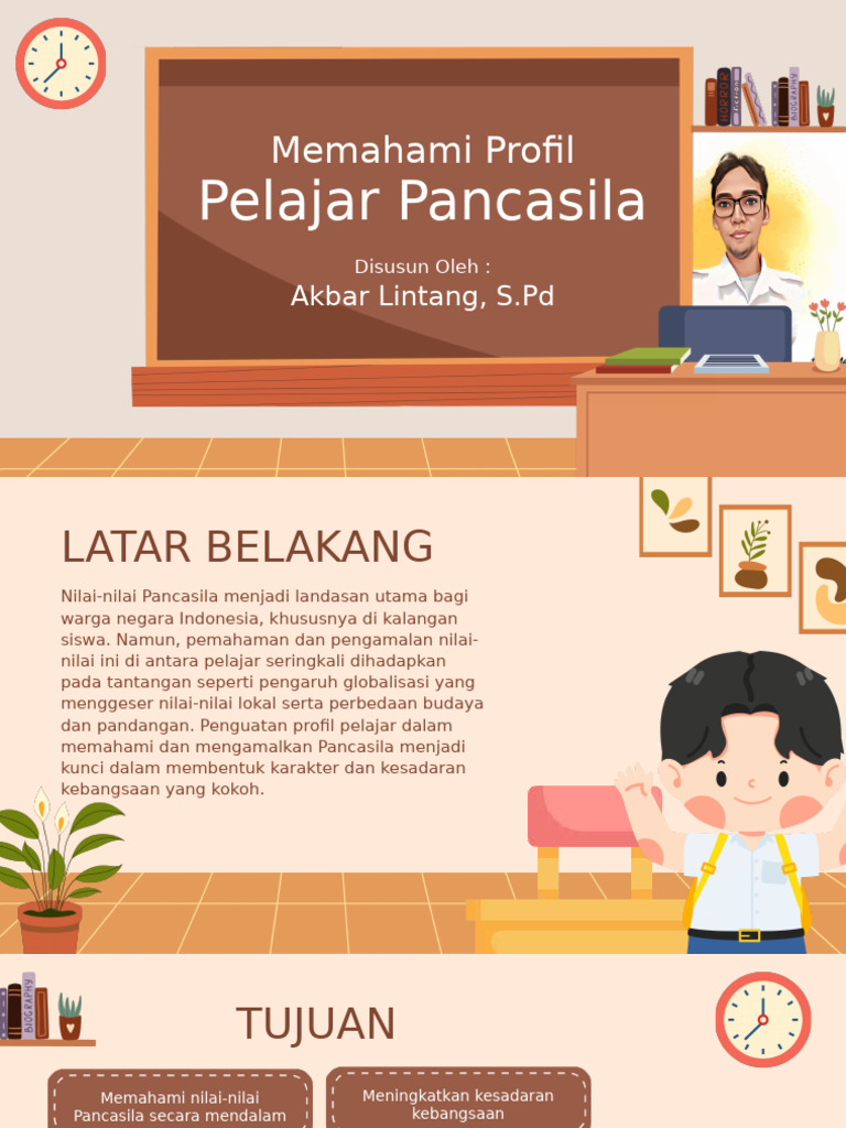 Memahami Profil Pelajar Pancasila Presentasi Pendidikan | PDF