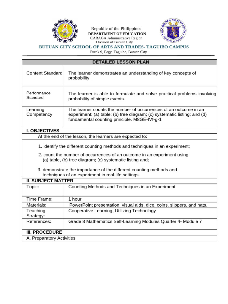Counting Methods and Techniques | PDF | Learning | Cognition