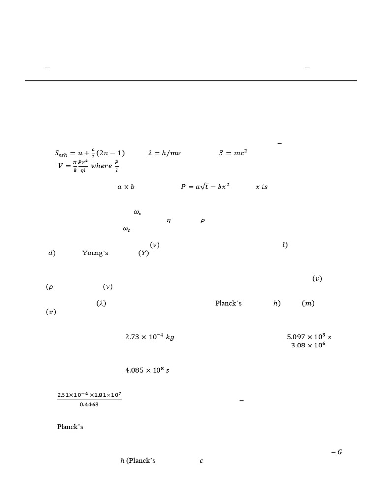 Physics XI Units & Dimensions Assignment (1) | PDF | Velocity | Momentum