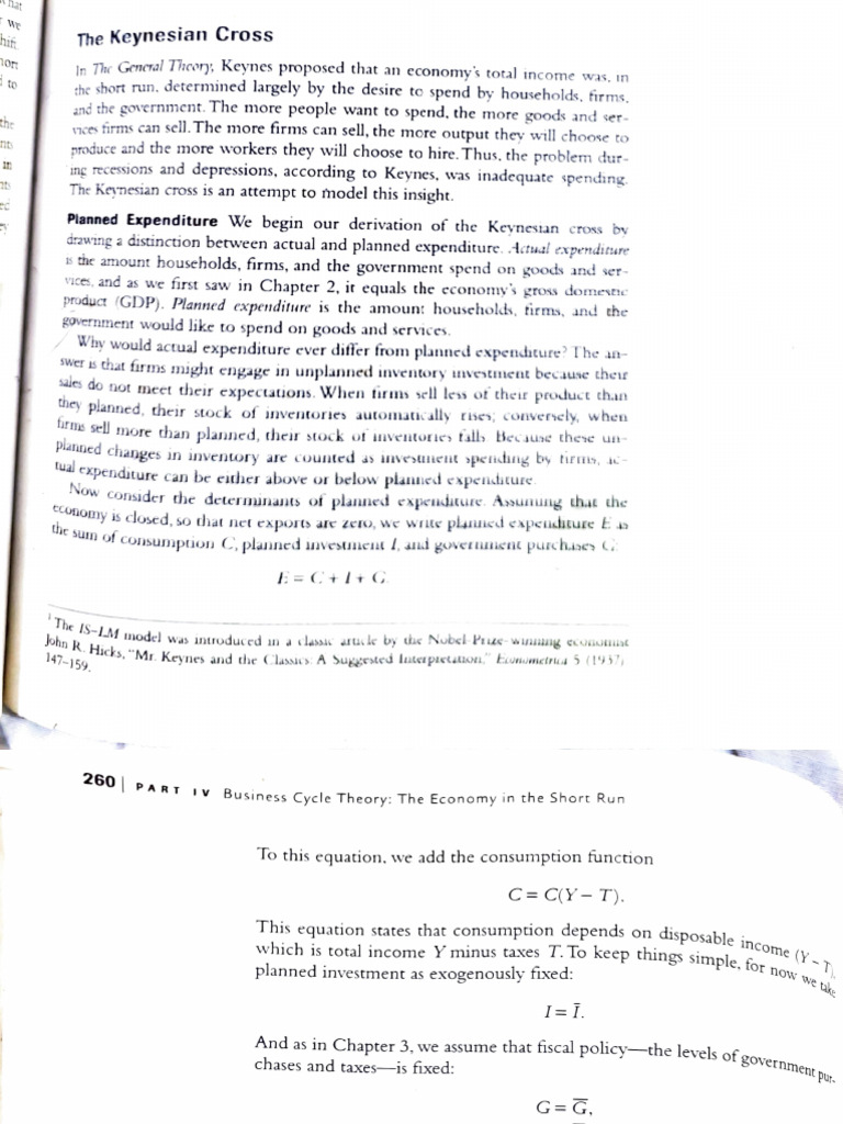 Simple Keynesian Model | PDF | Keynesian Economics | Economic Theories