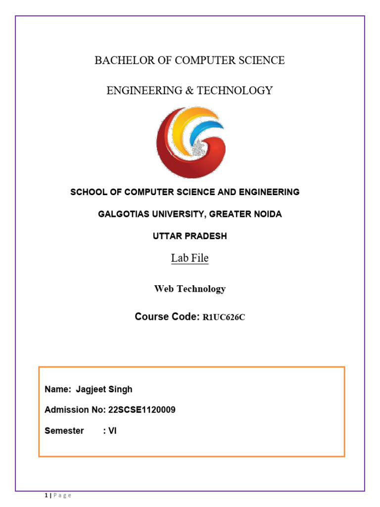 Web Technology Lab Experiments Guide | PDF | World Wide Web | Internet ...