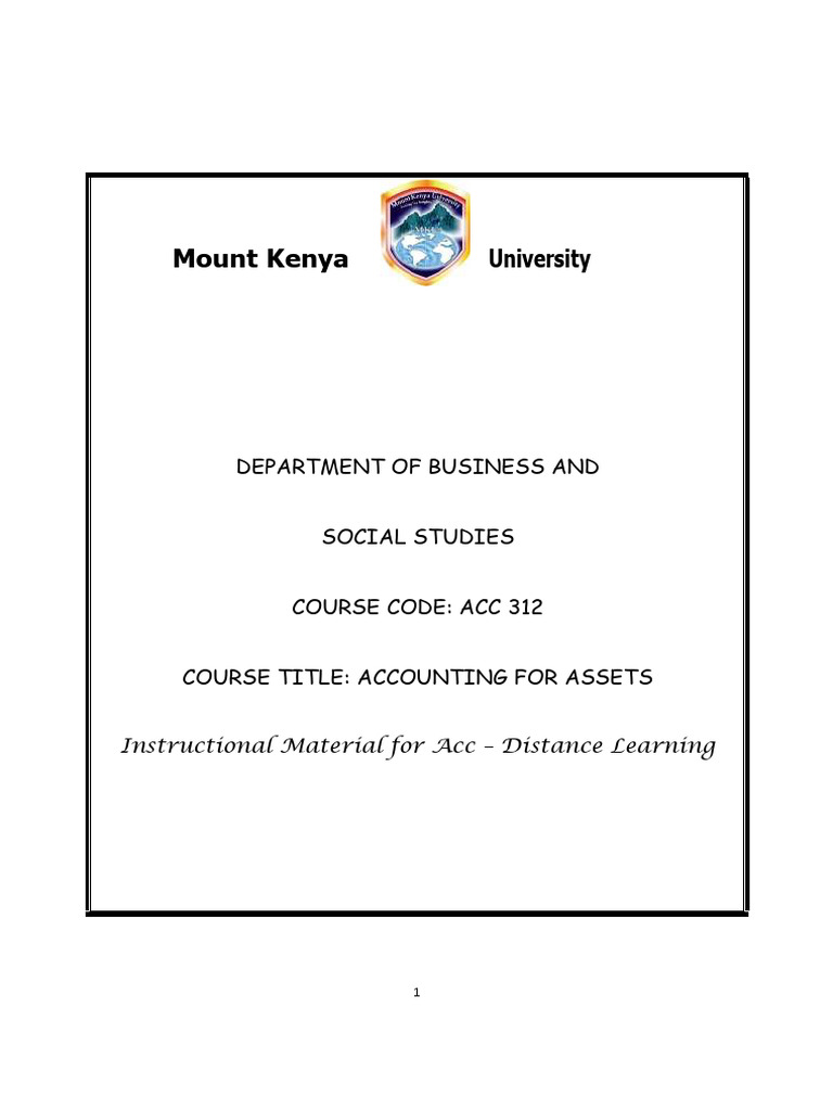 Accounting for Assets_watermarked 1 1 | PDF | Debits And Credits ...