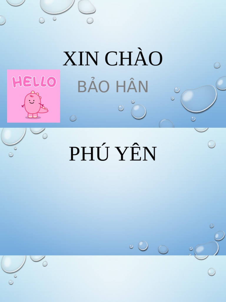 Xin Chào | PDF