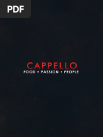 Cappello Cocktail Menu Digital | PDF