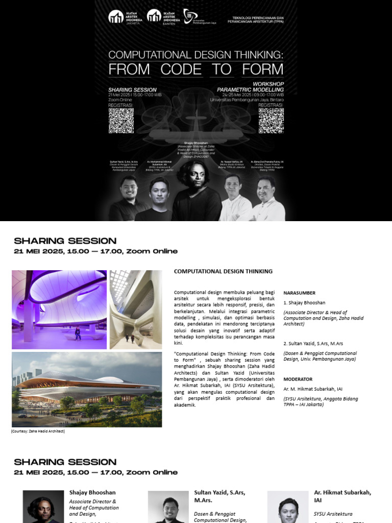 Computational Design Thinking Flyer | PDF