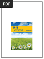 Discovering Statistics Using IBM SPSS Statistics (6th Edition) Field ...