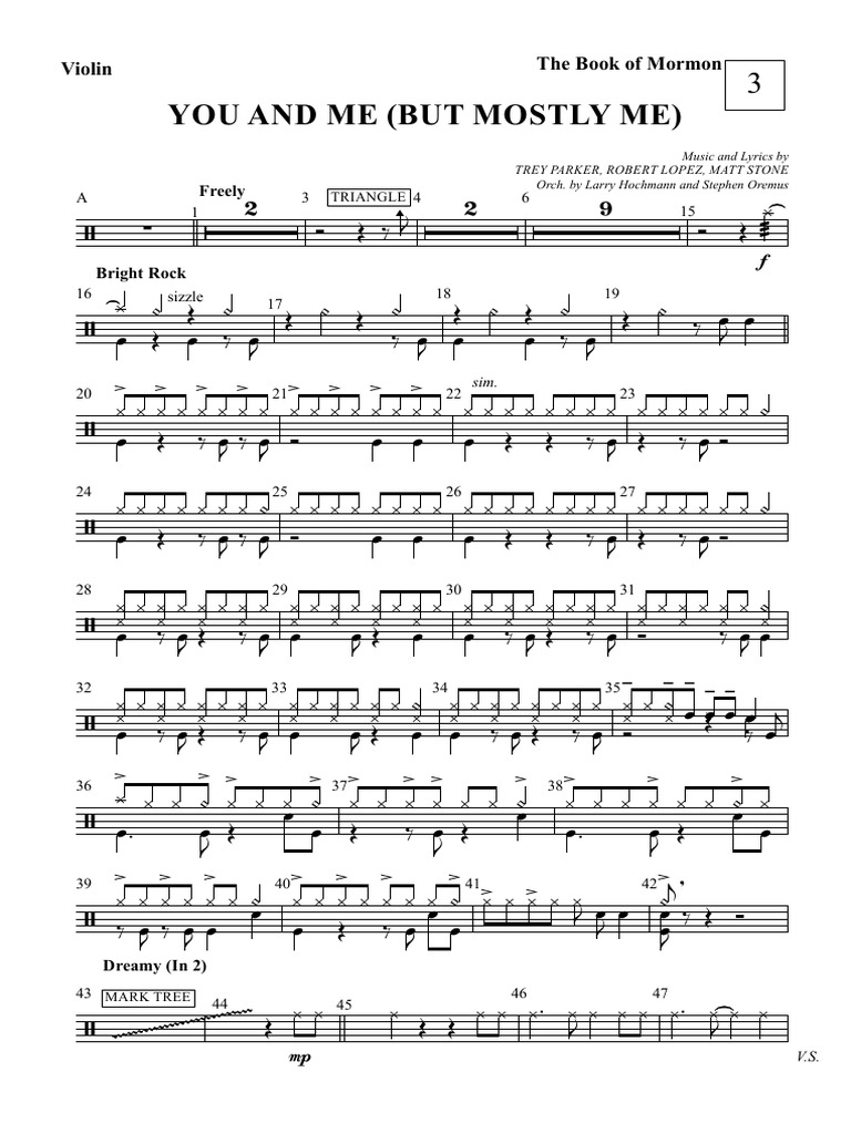 You and Me (But Mostly Me) - Drums | PDF