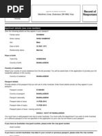 Australian Customs Declaration Form | PDF | Australia