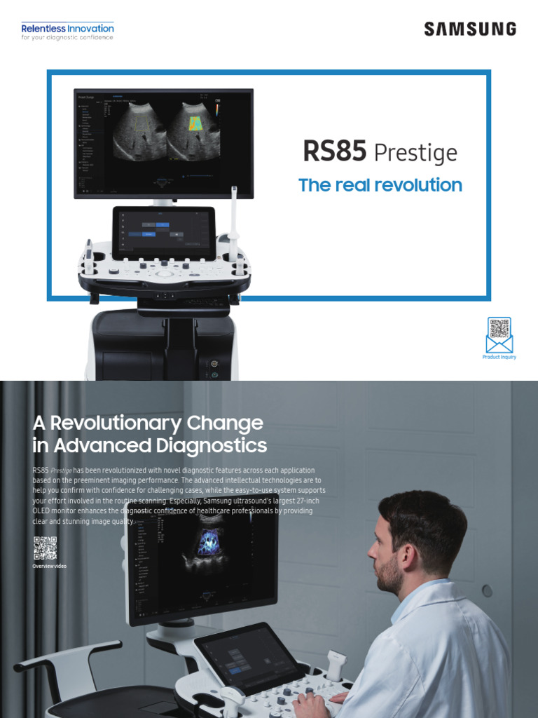 RS85 Prestige V2.08 - Catalog - CE - 20240131 | PDF | Medical ...