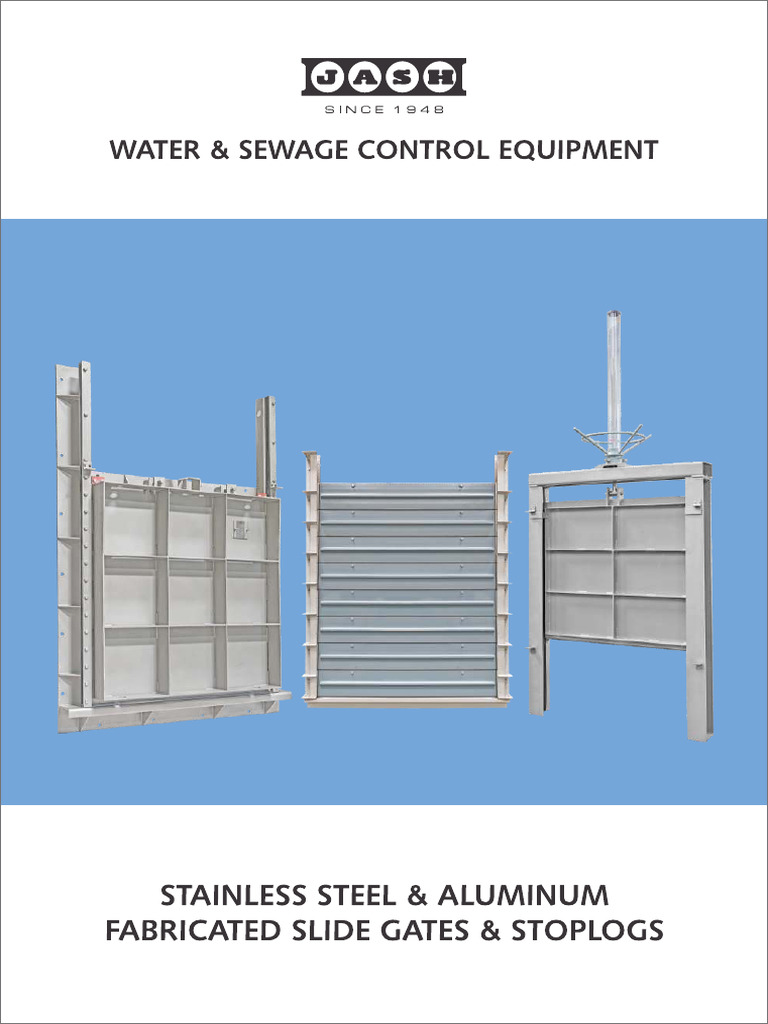 Detailed Catalogue Stainless Steel Aluminum Water Control Gates ...