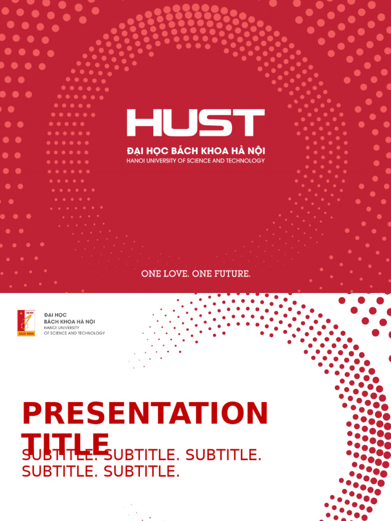 Hust PPT Template 2022 Red 4x3 | PDF