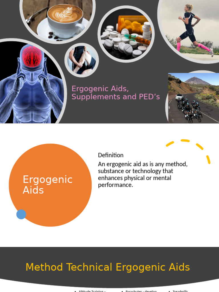 Ergogenic Aids PED Supps | PDF | Medical Treatments | Pharmacology