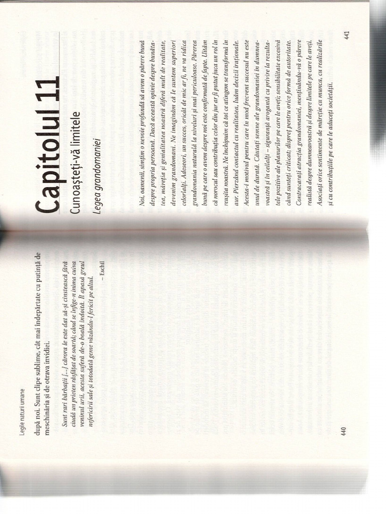 Robert Green - Legile Naturii Umane - Cap.11 | PDF