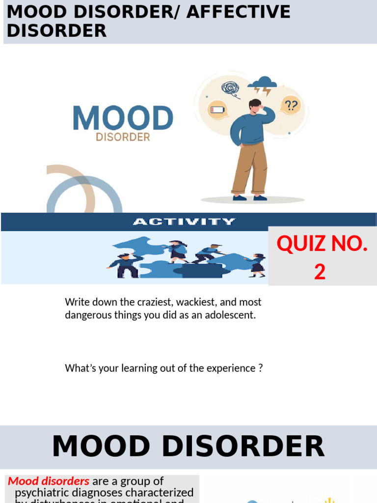 Understanding Mood Disorders: Types & Treatments | PDF | Bipolar ...