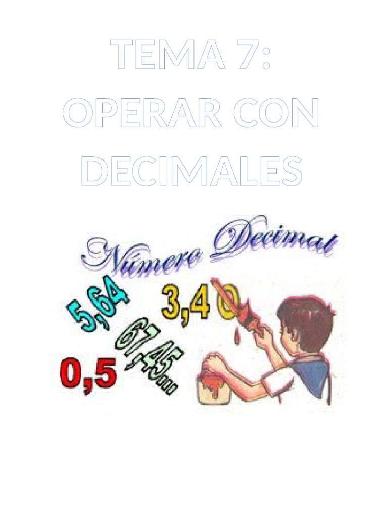 Portadas MATE TEMA 7 | PDF