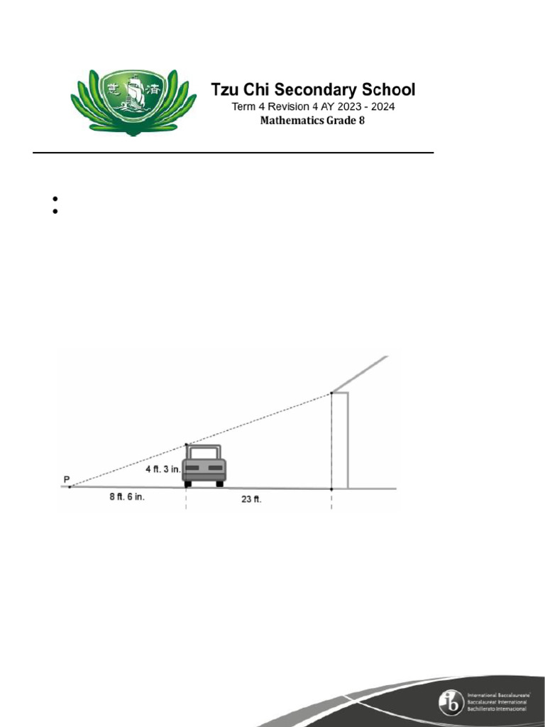 Grade 8 Math - Revision Part 3 (Complete) | PDF | Mean