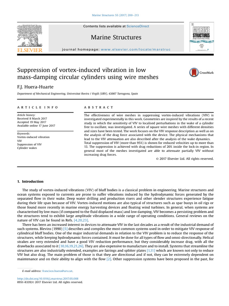 _Suppression of vortex-induced vibration in low mass-damping circular cylinders using wire ...