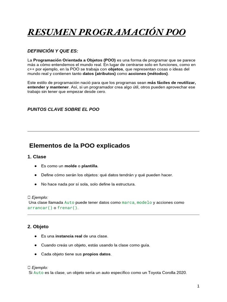 Resumen Freire | PDF | Objeto (informática) | C Sharp (lenguaje de programación)