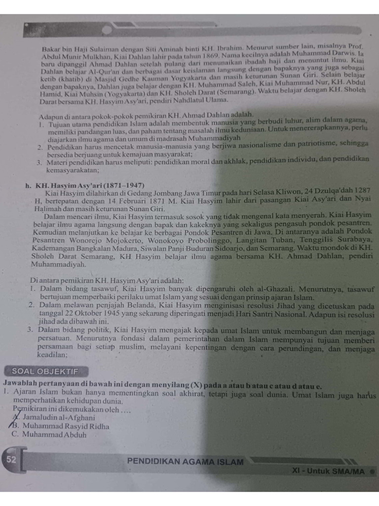 Tugas LKS PAI BAB 10 Nabila Mahesahara XI. F7 | PDF