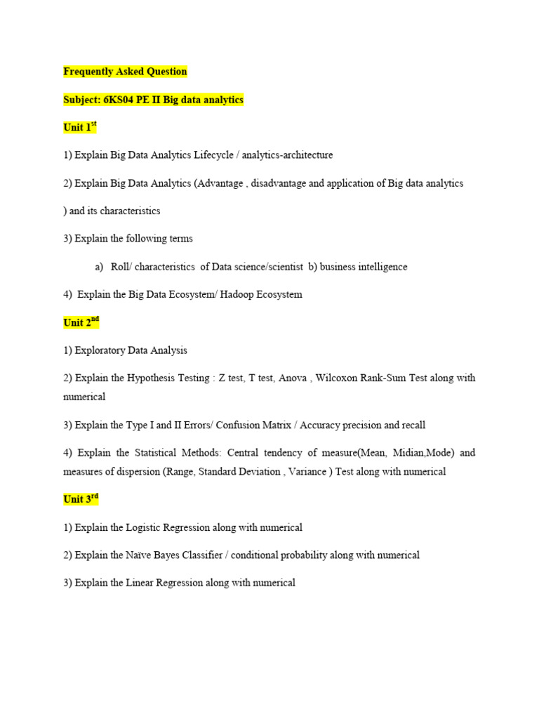 Frequently Asked Question | PDF