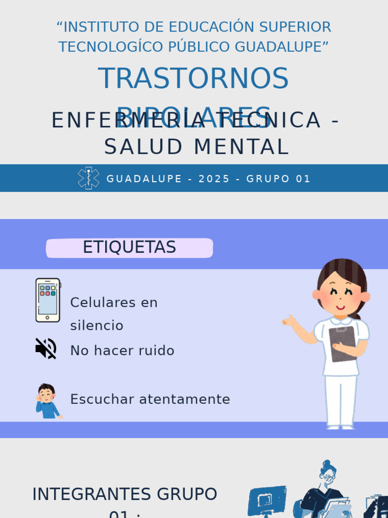 Trastornos Bipolares | PDF | Manía | Desorden bipolar