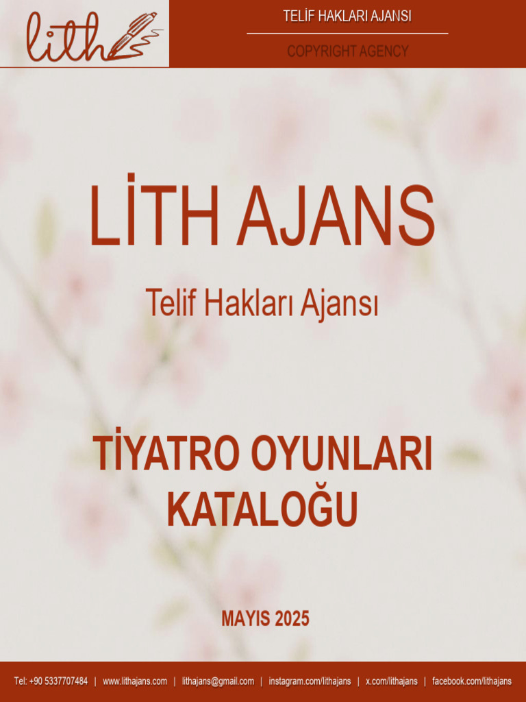 LİTH AJANS Oyun Katalogu | PDF