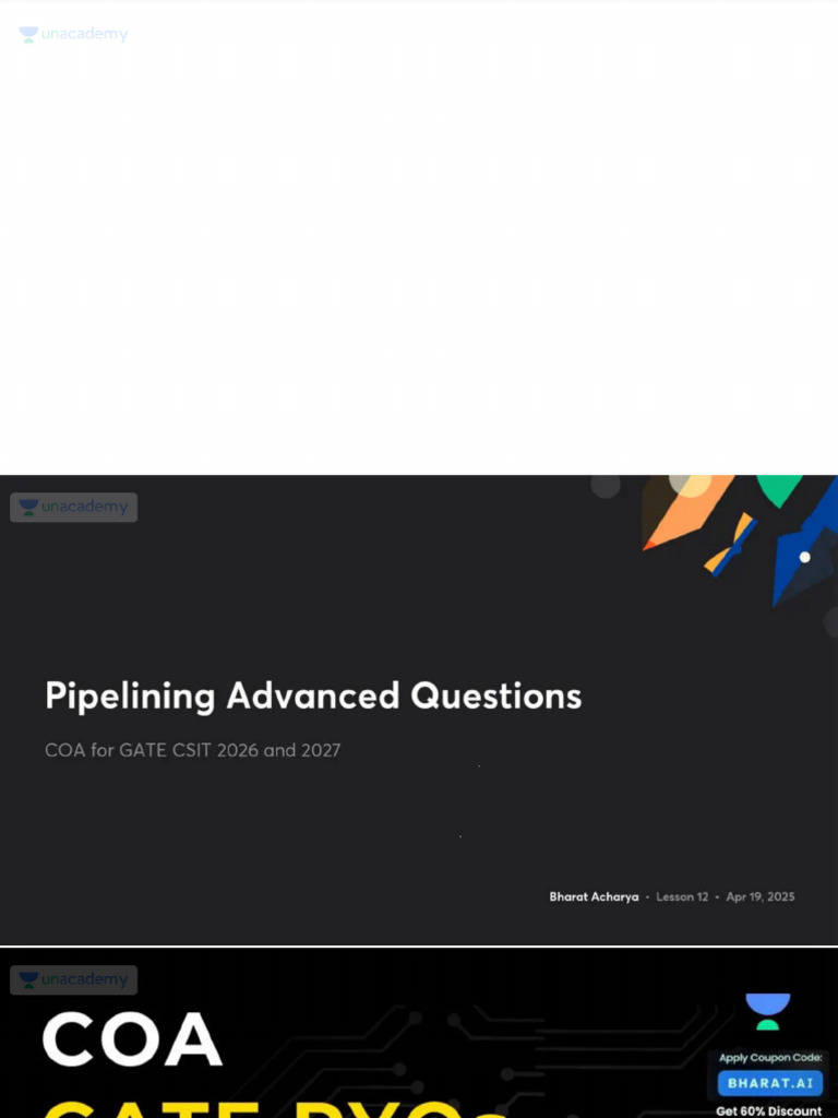 Pipelining Advanced Questions With Anno | PDF
